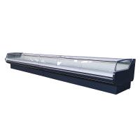 China Front Curved Glass Air-Cooled Commercial Deli Display Fridge for sale