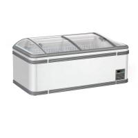 China Island Display Freezer With Auto Hot-Gas Defrost And Auto-Evaporation Water Tray for sale