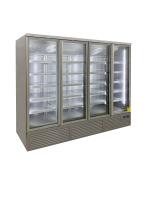 China Upright Display Bar Fridge With Glass Door And 5 PCS Shelves for sale