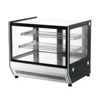 China Bakery Merchandising Display With Double Glazed Tempered Glass for sale