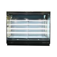 China Slimline Drinks Fridge With Stainless Steel Pipe Bumper for sale