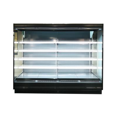 China Slimline Drinks Fridge With Stainless Steel Pipe Bumper for sale