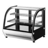 China Refrigerated Cupcake Display Case With Triple Glazed Anti-Fog Front Glass for sale
