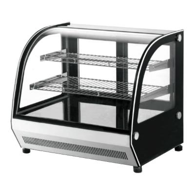 China Refrigerated Cupcake Display Case With Triple Glazed Anti-Fog Front Glass for sale