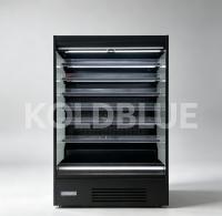 China R290 Plug In Open Display Fridge With LED Lighting and 5PCS Adjustable Shelves for sale