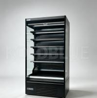 China R290 Plug In Open Display Fridge With LED Lighting and 5PCS Adjustable Shelves for sale