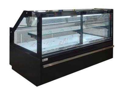 China Static Cooling Meat Showcase Refrigerator for sale