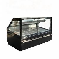 China Static Cooling Refrigerated Serve Over Counter With Bottom Cold Plate For Meat for sale