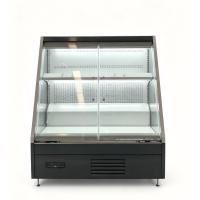 China Commercial Semi-height Multidecks Chiller With Glazed Anti-Fog Glass Door for sale