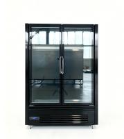 China Commercial Display Freezer With Triple Glazed Anti-fog Glass Door for sale