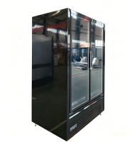 China Commercial Display Freezer With Triple Glazed Anti-fog Glass Door for sale