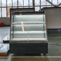 China Commercial Semi Height  Glass Door Refrigerator for Supermarket Refrigeration for sale