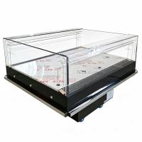 China 4-Side Open Self-Contained Display Counter With Panoramic Clear Visibility for sale