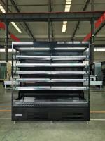 China Self-contained Plug-in Open Multideck Cooler Commercial Refrigerated Display Cabinet with LED Light for sale