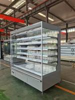China Self-contained Plug-in Open Multideck Cooler Commercial Refrigerated Display Cabinet with LED Light for sale