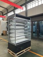 China Self-contained Plug-in Open Multideck Cooler Commercial Refrigerated Display Cabinet with LED Light for sale