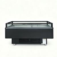 China Island Refrigerated Convertible Chiller & Freezer With Built-In LED Lighting for sale