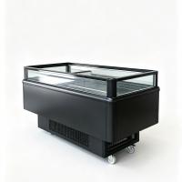 China Island Refrigerated Convertible Chiller & Freezer With Built-In LED Lighting for sale
