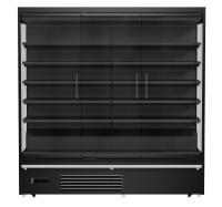 China Plug-in Glass Door Multideck Refrigerated Showcase  Commercial Chiller Self-contained with R290 Gas for sale