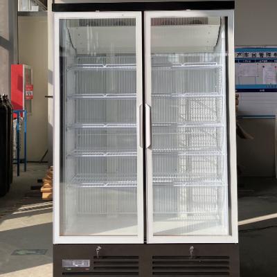 China MAXIMA F Series Energy-Saving Commercial Glass Door Freezer for Supermarket Refrigeration for sale