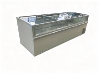 China Multi-Size Static Cooling  Island Freezer,Plug-In With Auto Defrost For Supermarket for sale