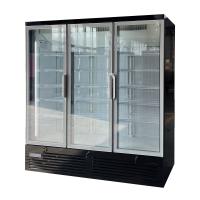 China Upright Multideck Glass Door Refrigerator Commercial Display Fridge and Freezer with LED light for sale