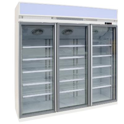 China TRIMA R Series Commercial Glass Door Fridge for Supermarket Refrigeration for sale