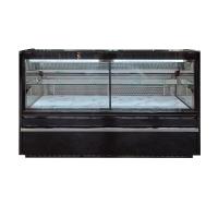 China R290 Static Cooling Serve Over Counter Fresh Meat Deli Refrigerated Display Case for sale