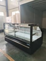 China R290 Static Cooling Serve Over Counter Fresh Meat Deli Refrigerated Display Case for sale