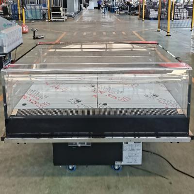 China 4-Sided Transparent Island Display Counter PRO Series for sale