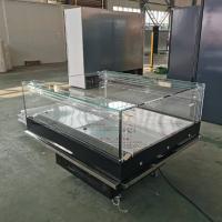 China 4-Sided Transparent Island Display Counter PRO Series for sale