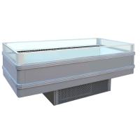 China Dual-Temp Interchangeable Chiller & Freezer Island Cabinet | VISION G Standard Height Sliding Glass Showcase for sale