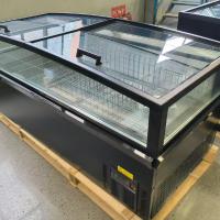 China GRACE Low-Profile Self-Service Refrigerated Island Freezer for Supermarket & Retail Stores for sale