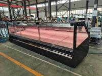 China premium meats display cabinet for Large Supermarket  with bottom cold plate for sale