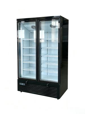 China Vertical Glass Door  Freezer R290 Anti‑Fog Triple Glazed Door for sale