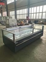 China Premium Supermarket Meat Refrigerated Display Cabinet with 160kg/m² Loading Capacity R290 Refrigerant and Auto Defrost for sale