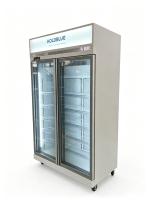 China R290 Eco Refrigerant Display Freezer With Customizable Cabinet And Top Light Box for sale