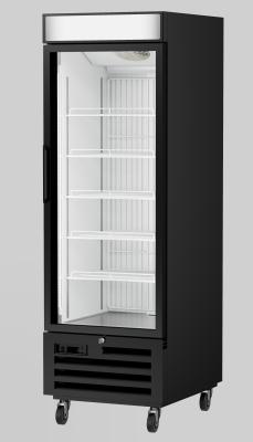 China Plug‑in Swing Glass Door Refrigerator Freezer With Inverter Compressor for sale