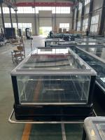 China Commercial Freezer with Convertible Fridge and Freezer Modes Ultra-High Panoramic Glass and Low-E Sliding Door for sale