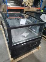 China Large Visible Glass Supermarket Combined Island Freezer with R290 Refrigerant and Low-E Sliding Door for sale