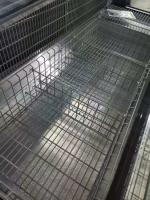 China Large Visible Glass Supermarket Combined Island Freezer with R290 Refrigerant and Low-E Sliding Door for sale