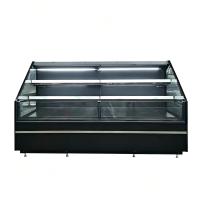 China Remote Semi Vertical Chiller with Low Noise & Premium Food Display for sale