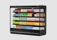 China 1875mm Open Front Refrigerated Display Case Remote Supermarket Refrigeration Equipment for sale