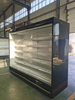 China 2500mm Commercial Multideck Open Chiller for Supermarket Fresh Food Display for sale