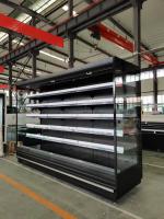 China 2900mm Open Air Display Cooler Remote Refrigerated Merchandiser for Food Retail for sale