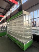 China 2900mm Open Air Display Cooler Remote Refrigerated Merchandiser for Food Retail for sale