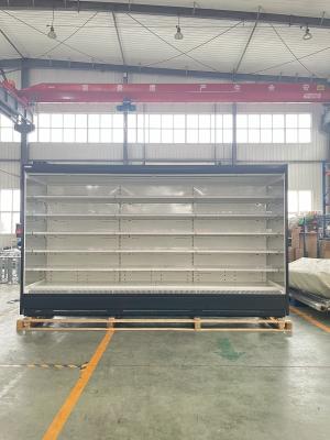 China 3750mm Commercial Refrigerated Open Display Merchandiser for Supermarket Aisles for sale
