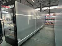 China Remote Type Air Curtain Multideck Display Fridge with Adjustable Shelves for Supermarkets for sale