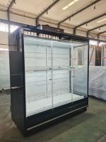 China 1875mm Multideck Chiller With Glass Doors for Supermarket Refrigerated Display for sale