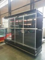 China 2900mm High Glass Door Merchandiser Refrigerator for Supermarket Chilled Food Display for sale
